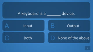 Multiple-Choice-Template (2) powerpoint presentation | PPTX | Internet ...