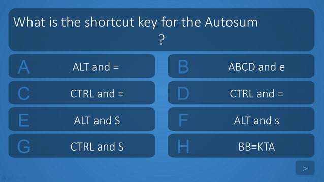 Multiple Choice Template 3 1 Powerpoint Ppt