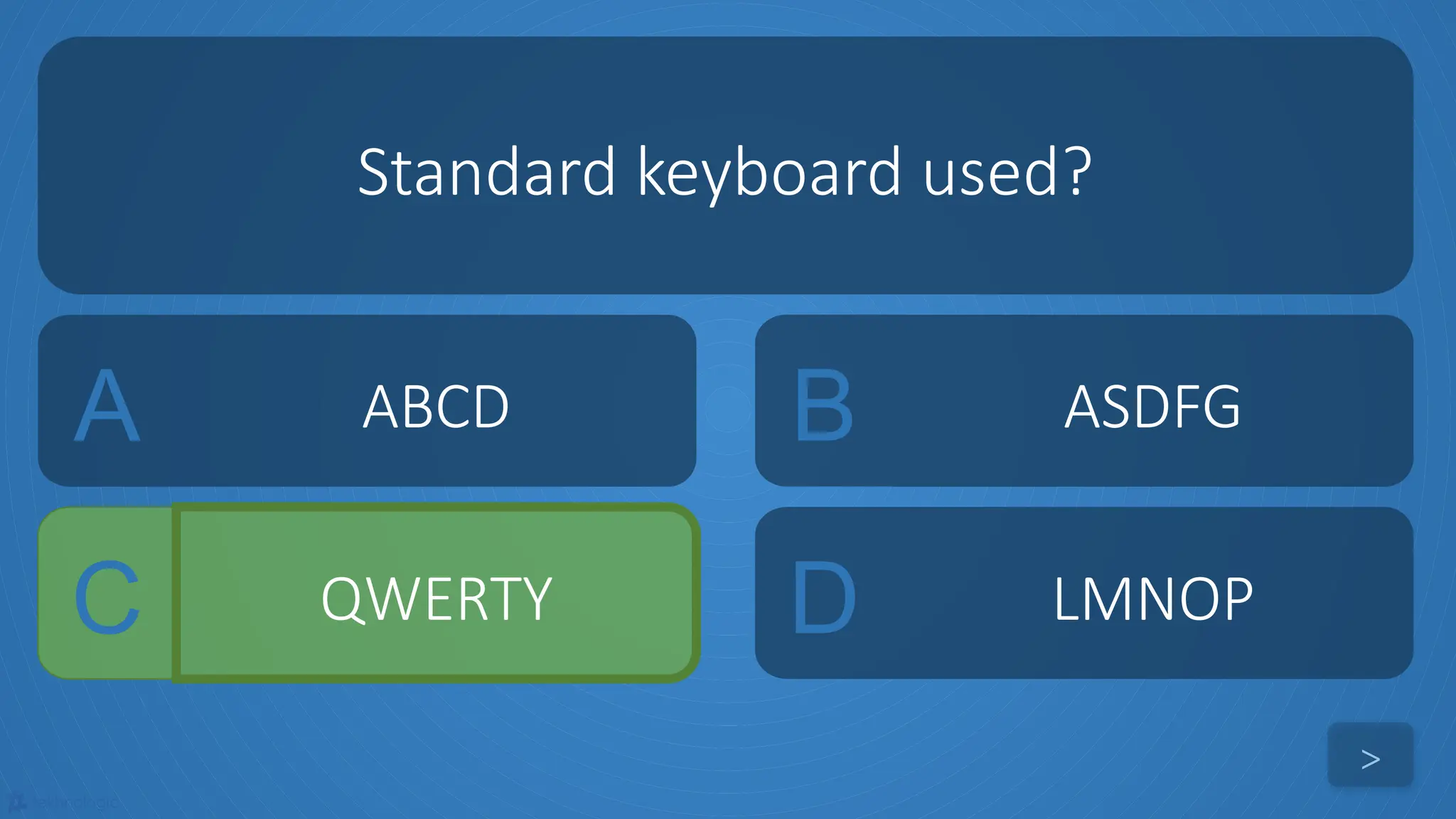 Multiple-Choice-Template (4) powerpoint presentation | PPT