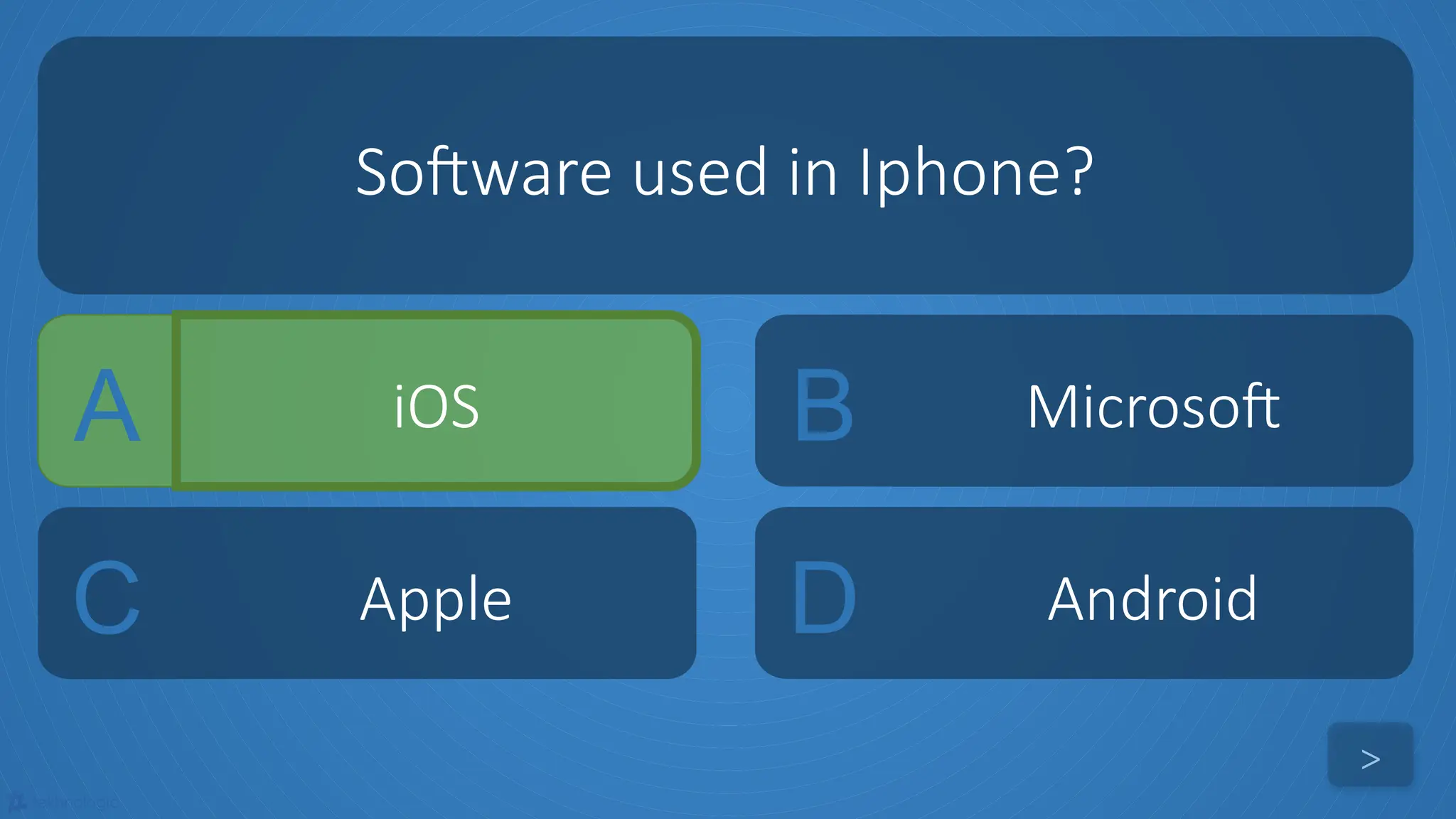Multiple-Choice-Template (4) powerpoint presentation | PPT