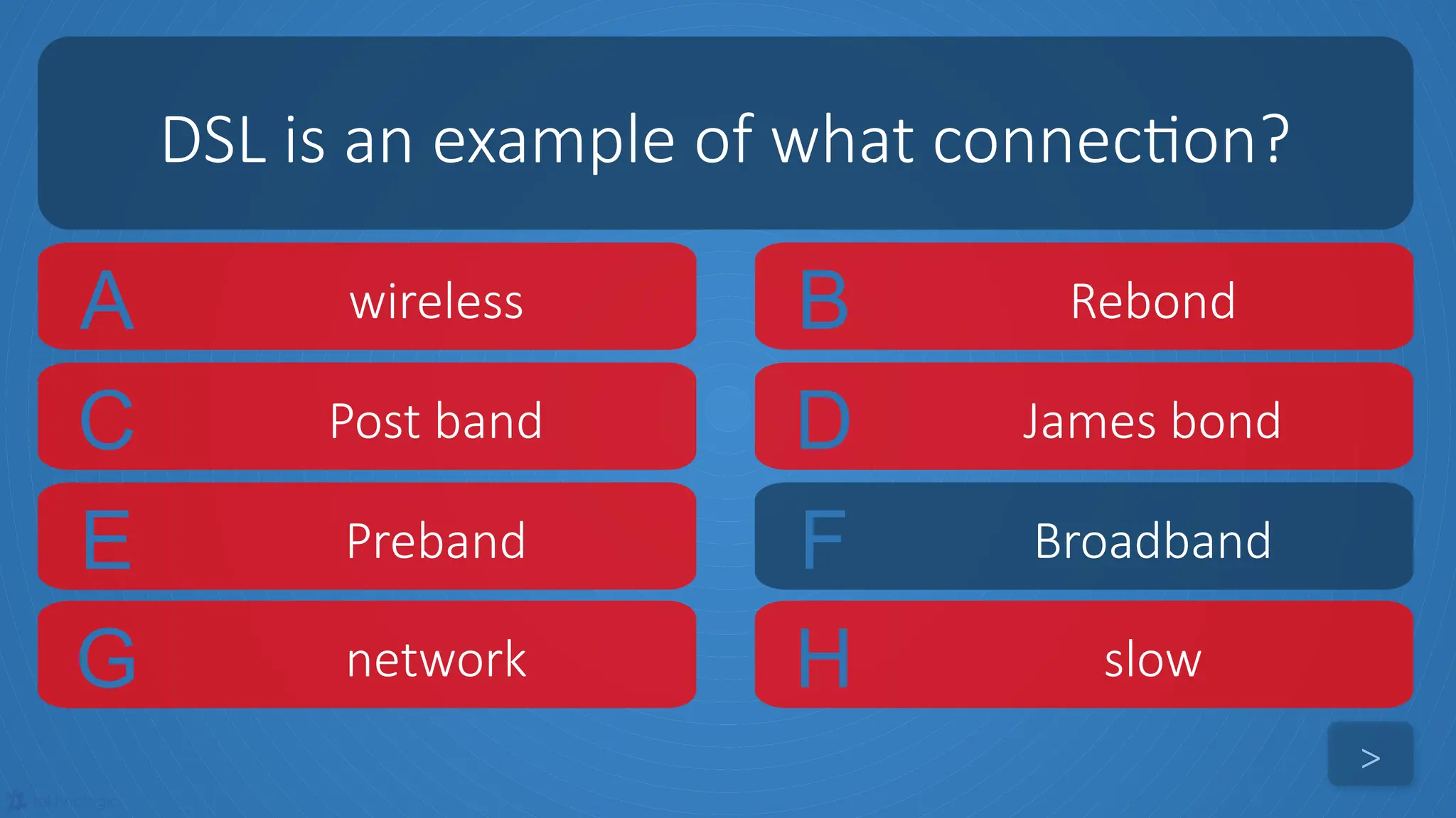 Multiple-Choice-Template (4) powerpoint presentation | PPT