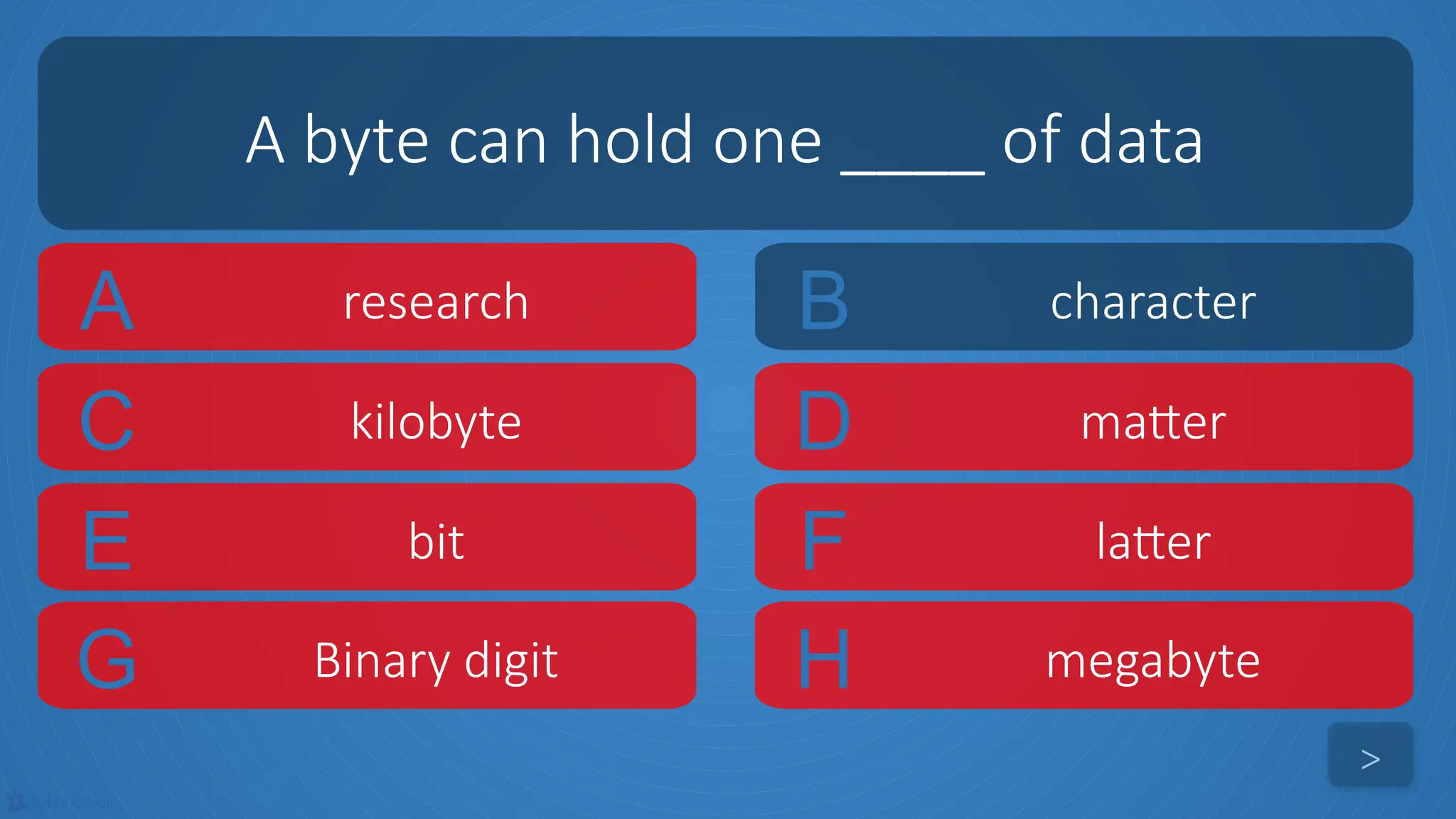Multiple-Choice-Template (4) powerpoint presentation | PPT