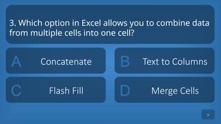 Multiple-Choice-Template powerpoint presentation | PPT