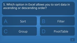 Multiple-Choice-Template powerpoint presentation | PPT
