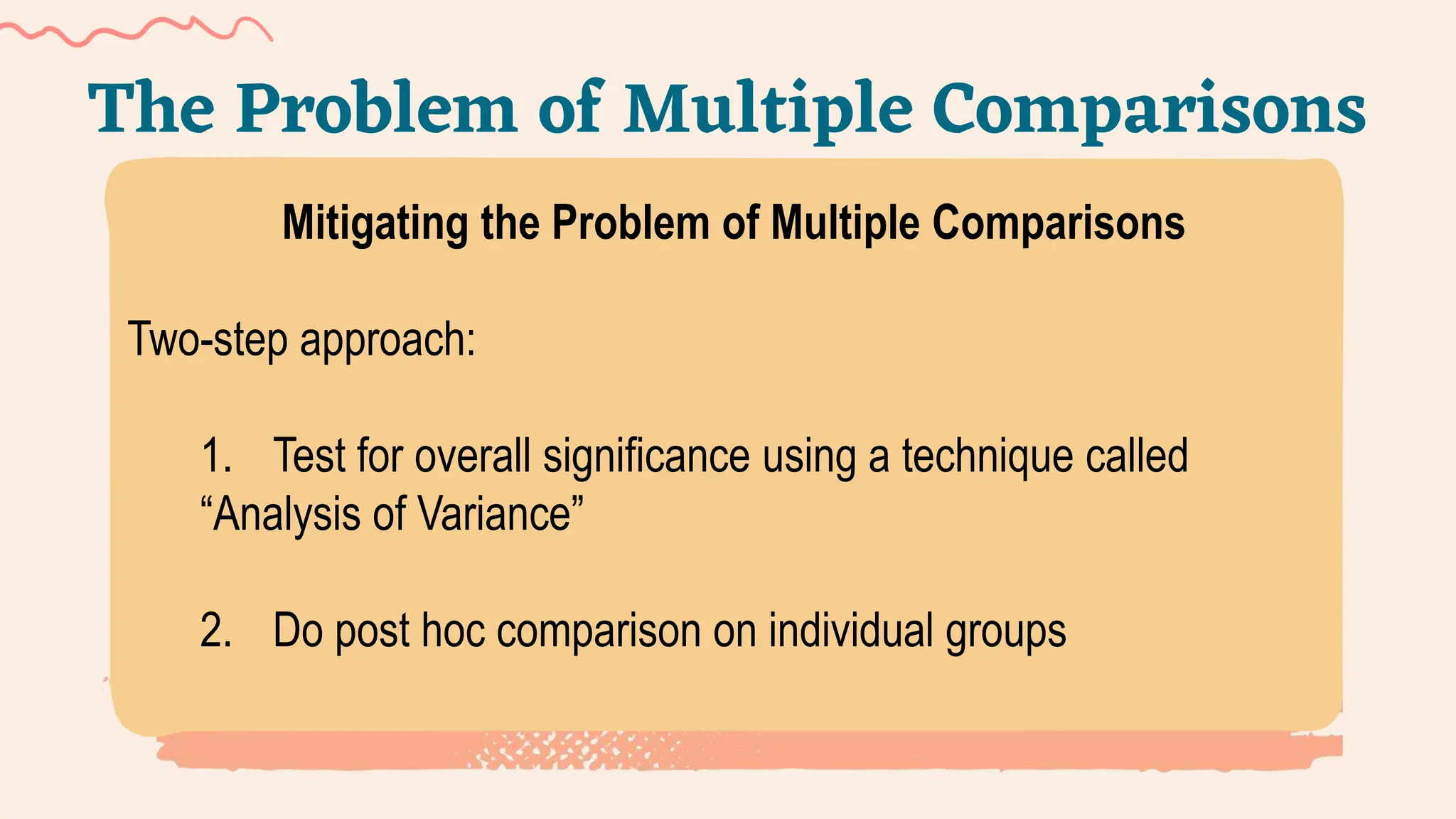 Multiple comparison - Descriptive Statistic | PPTX
