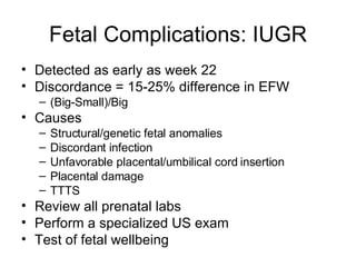 Multiple Gestations | PPT | Pregnancy | Reproductive Health