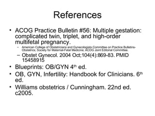 Multiple Gestations | PPT