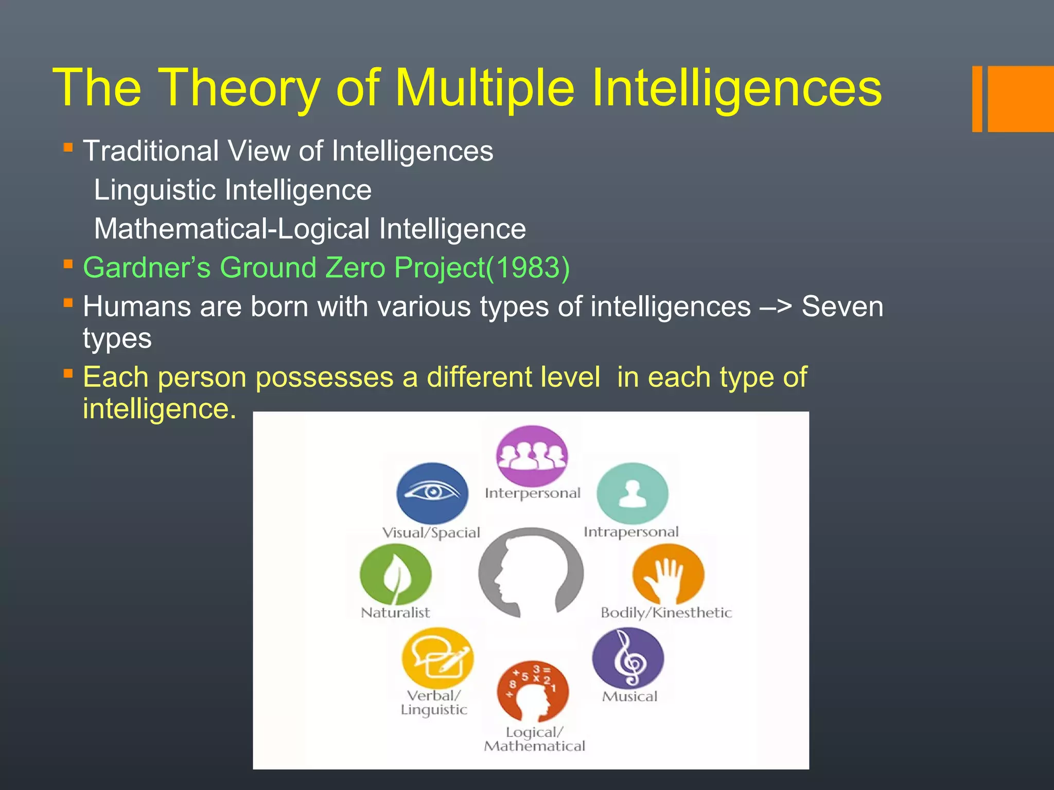Multiple intelligence ppt | PPT