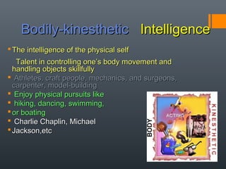Multiple intelligence ppt | PPT