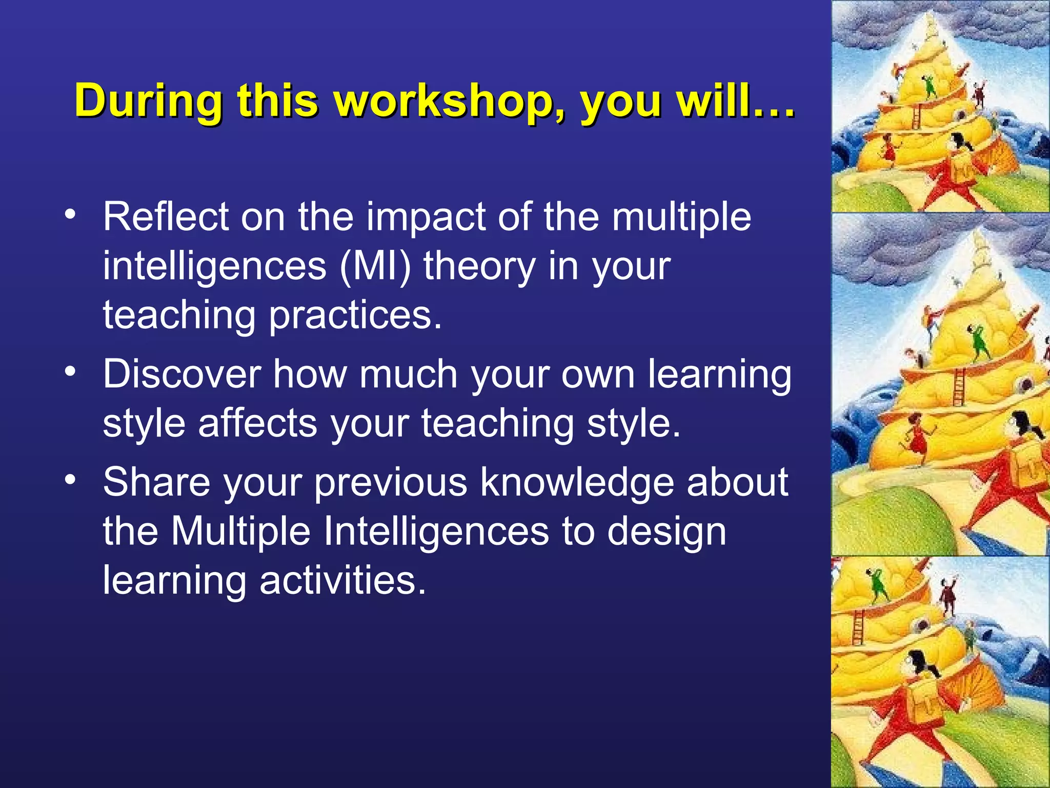 Multiple Intelligences In The Classroom Ppt