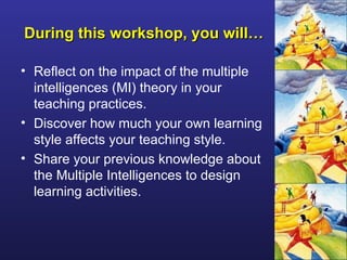 Multiple Intelligences in the Classroom | PPT | Educational Assessment ...