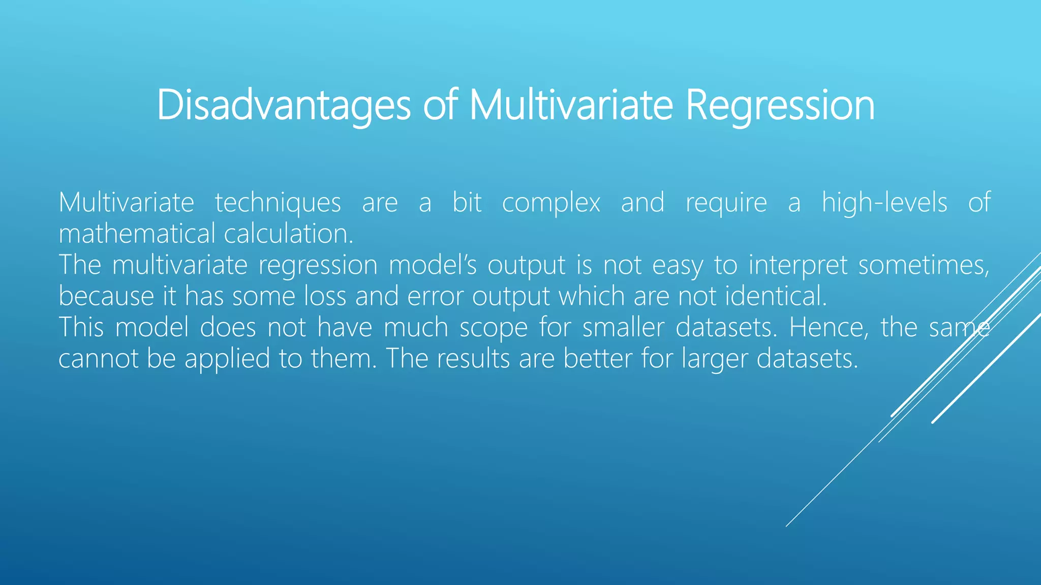 Multiple Linear Regression Model Analysis Pptx