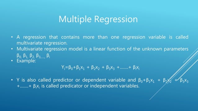 Multiple Linear Regression Model Analysispptx 