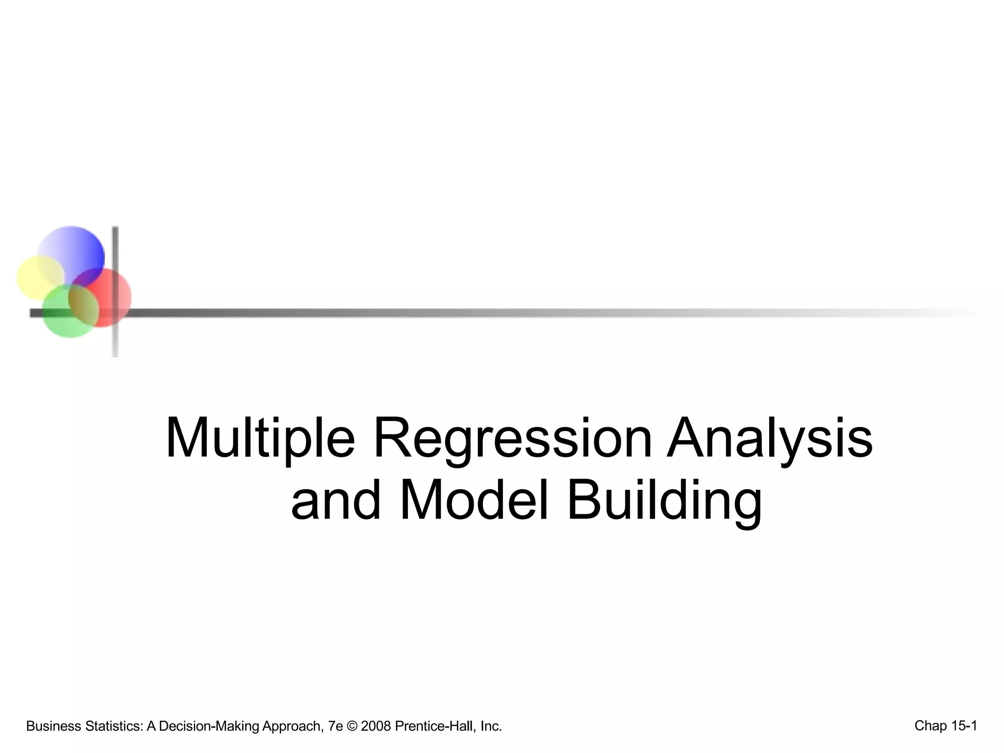 Multiple Regression | PPT