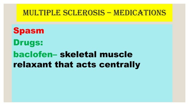 Multiple Sclerosis Pptx Perception And Coordination Ppt