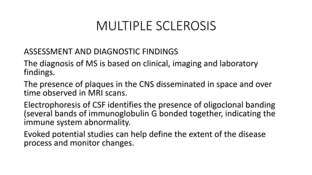 MULTIPLE-SCLEROSIS-PowerPoint Presentation | PPTX