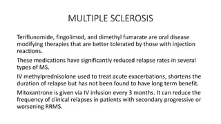 MULTIPLE-SCLEROSIS-PowerPoint Presentation | PPTX