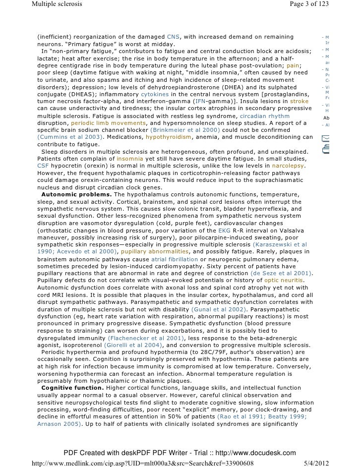 Multiple Sclerosis-1