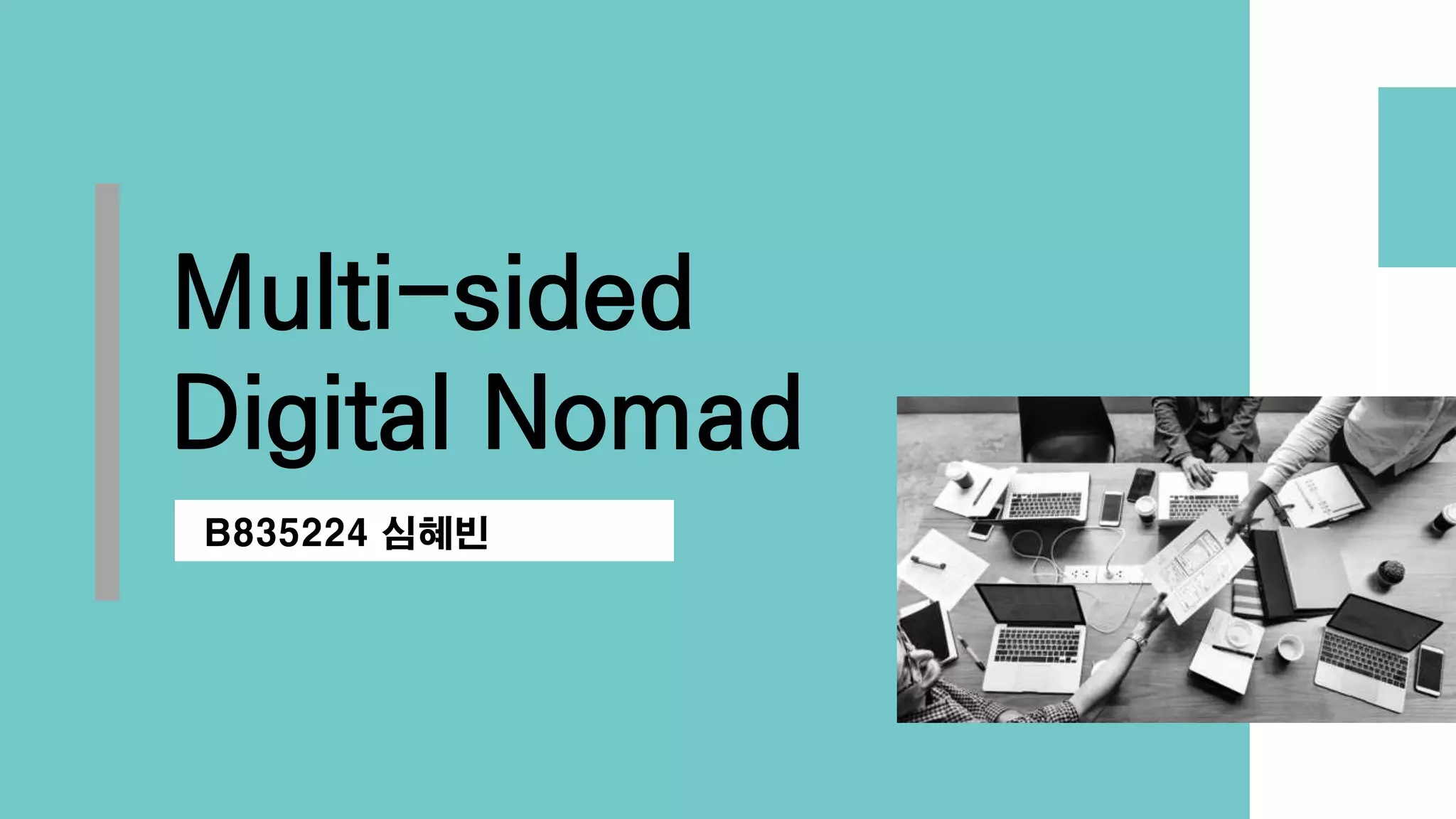 Multiple sided digital nomad | PPT