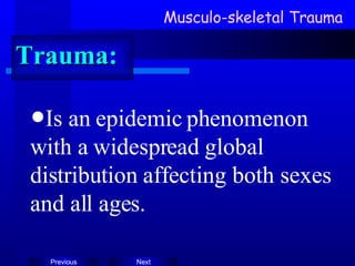 Multiple Trauma 1 | PPT