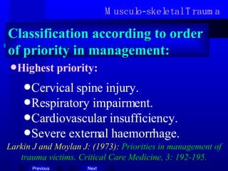 Multiple Trauma 2 | PPT