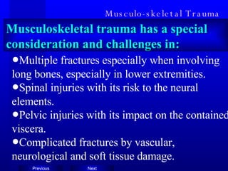 Multiple Trauma 3 | PPT