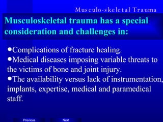Multiple Trauma 3 | PPT