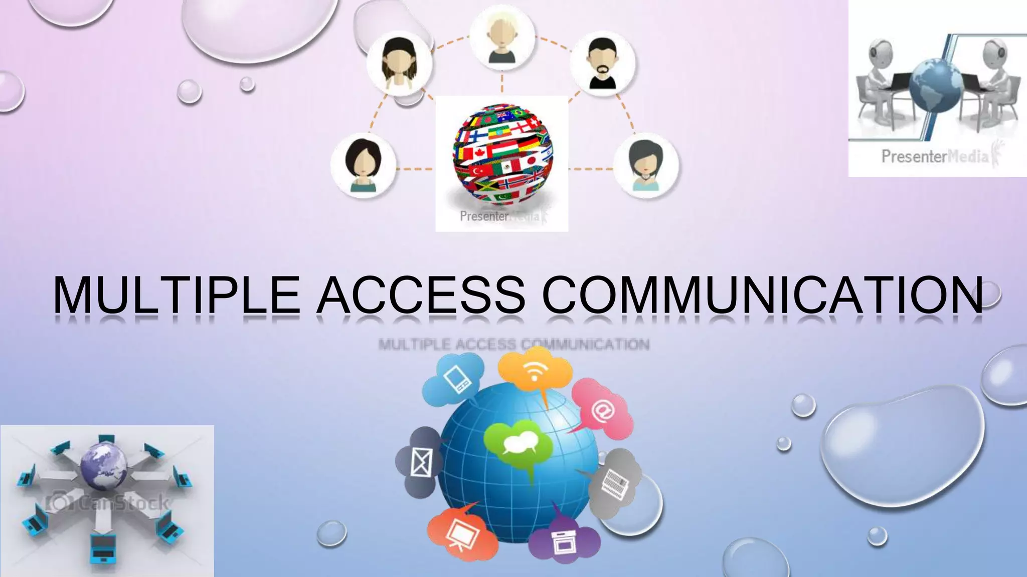 Multiple Access Communication Pptx Computer Networking Computing