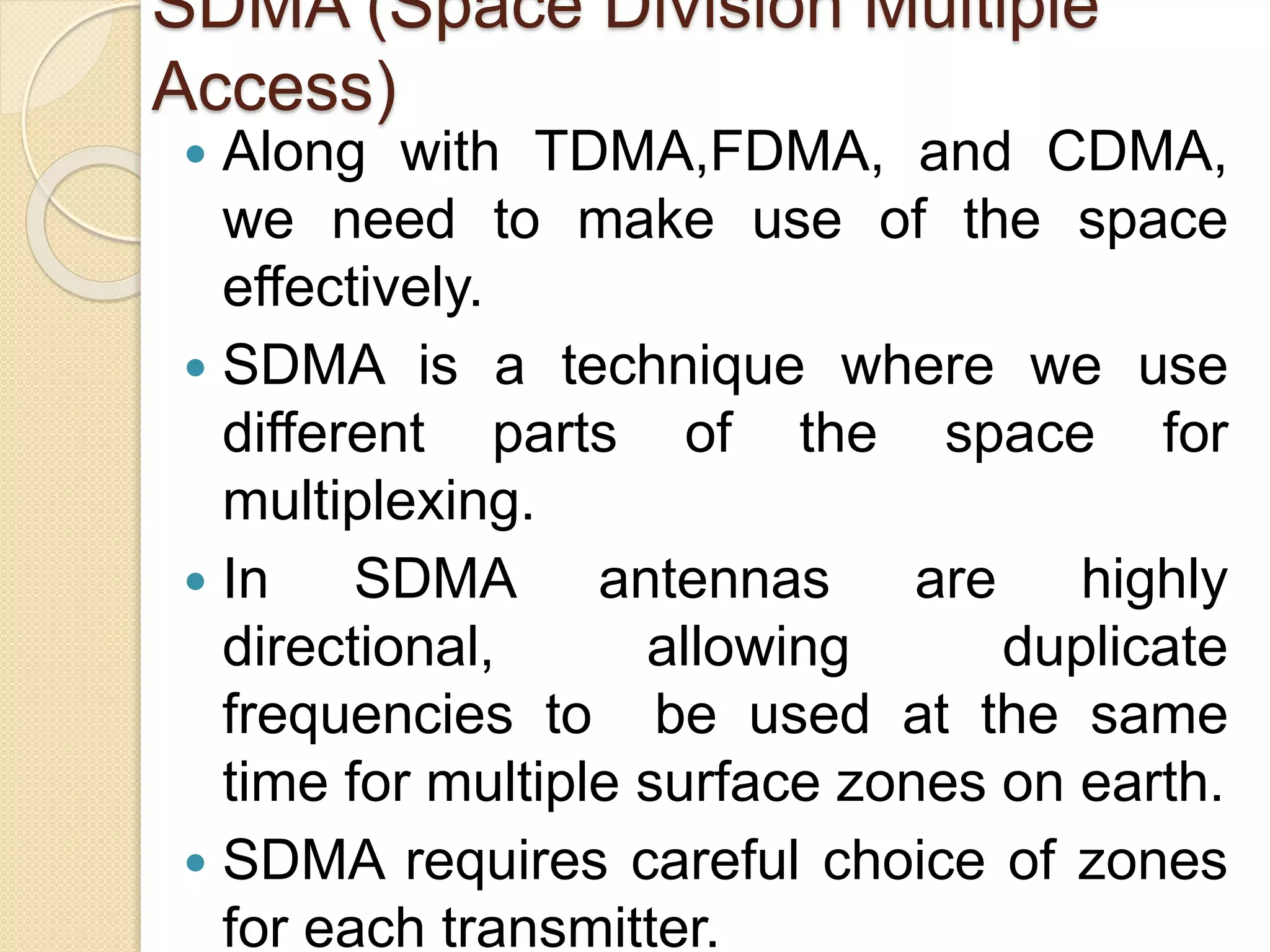 Multiple access procedures | PPT