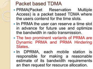 Multiple access procedures | PPT