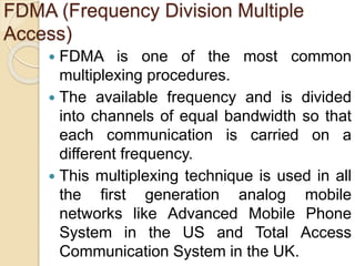 Multiple access procedures | PPT
