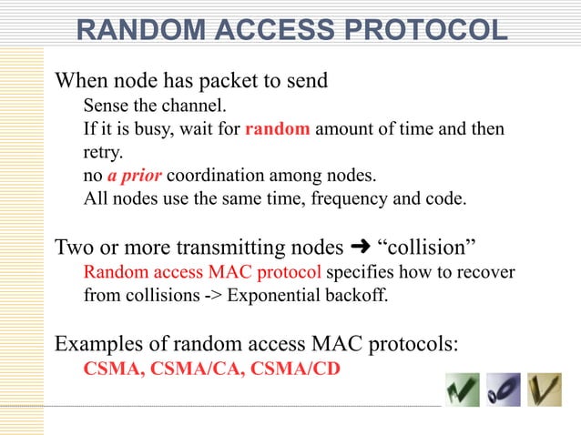 Multiple access protocol | PPT