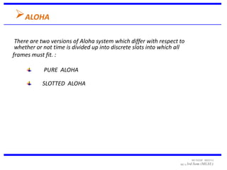 Multiple access control protocol | PPSX