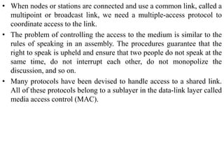 the Multiple Access SLIDE for university students | PPT
