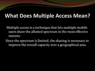 Multiple Access Technique.pptx