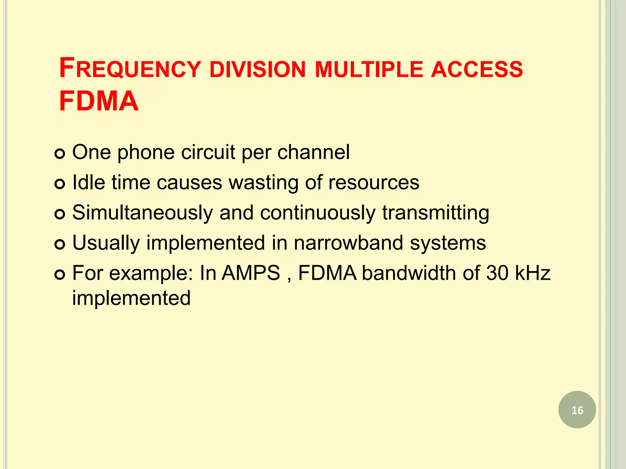 Multiple access techniques | PPT
