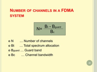 Multiple access techniques | PPT