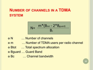 Multiple access techniques | PPT
