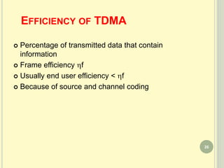 Multiple access techniques | PPT