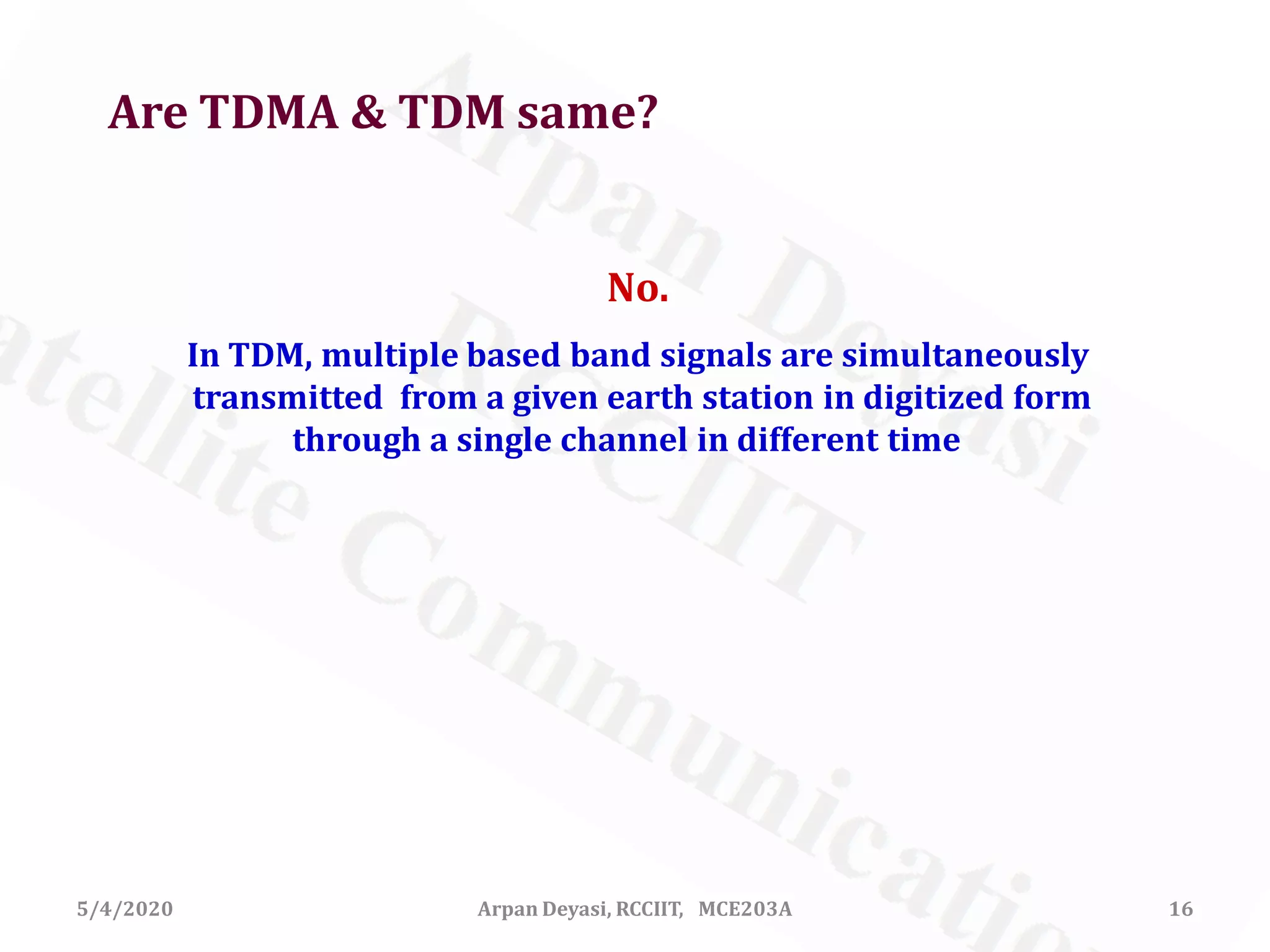 Multiple access techniques | PDF