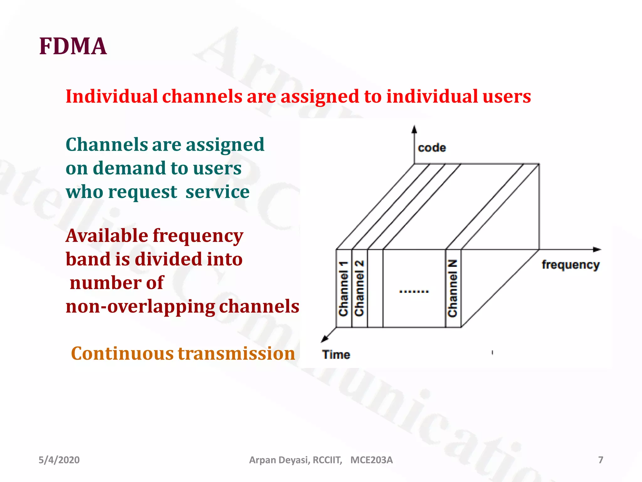 Multiple access techniques | PPT Multiple access techniques | PPT