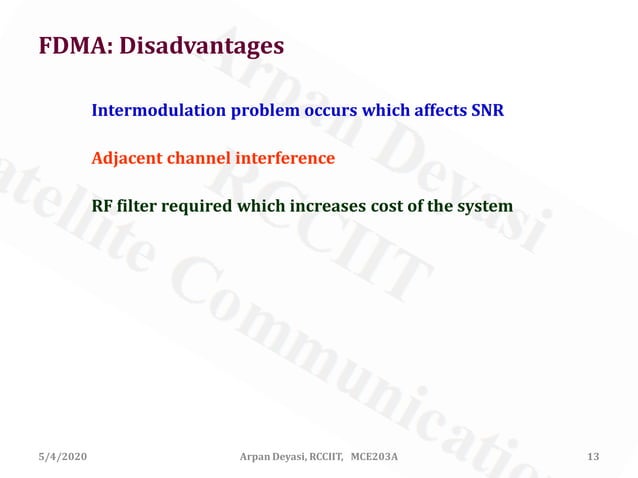 Multiple access techniques | PDF | Digital Audio | Computer Software and Applications