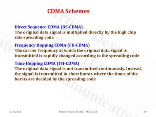 Multiple access techniques | PDF