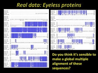 Multiple alignment | PPT