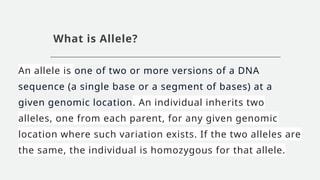 Multiple Alleles - Lesson on Grade 9 Heredity and Variations | PPTX