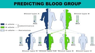 MULTIPLE ALLELES AND BLOOD GROUPING | PPTX