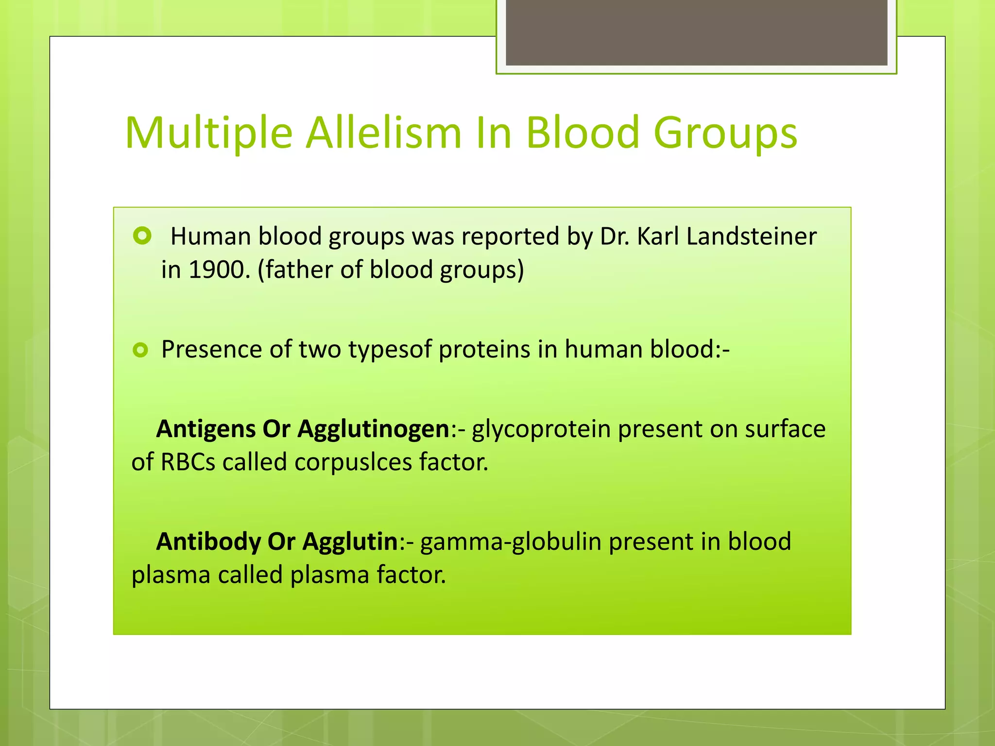 Multiple allelism | PPTX