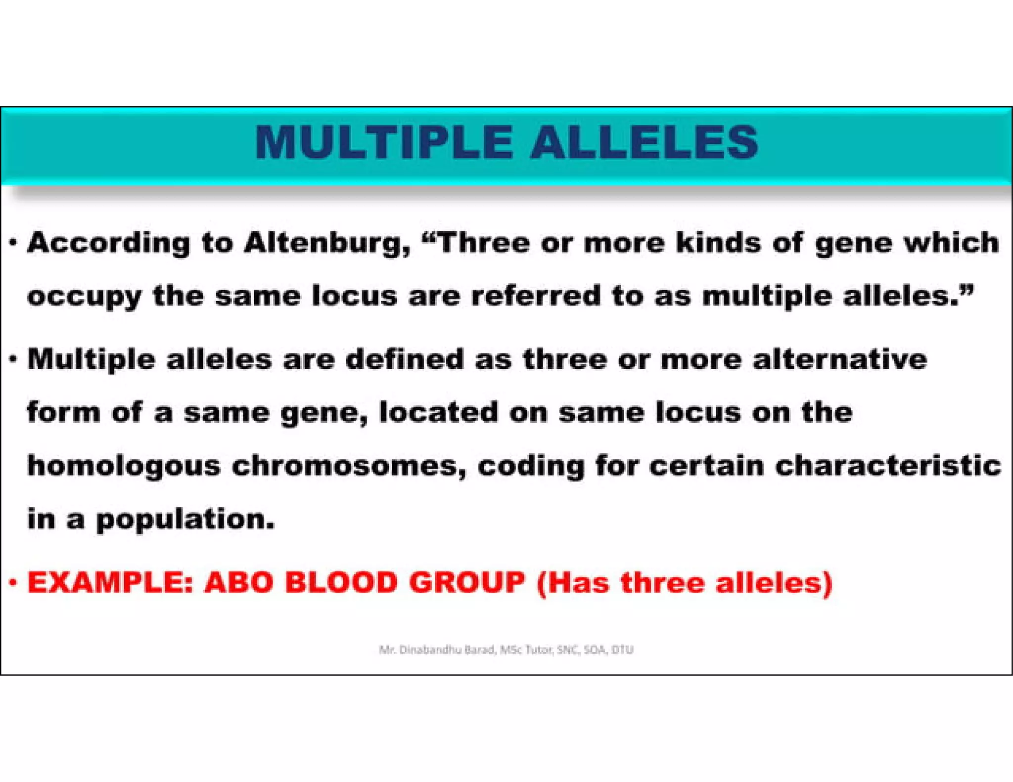 MULTIPLE ALLOTS ( ALLELES ) AND BLOOD GROUPS OM VERMA 2023.pdf