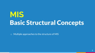 Multiple approaches to structure of MIS | PPTX | Computing | Technology ...