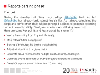 Multiple awr reports_parser | PPT